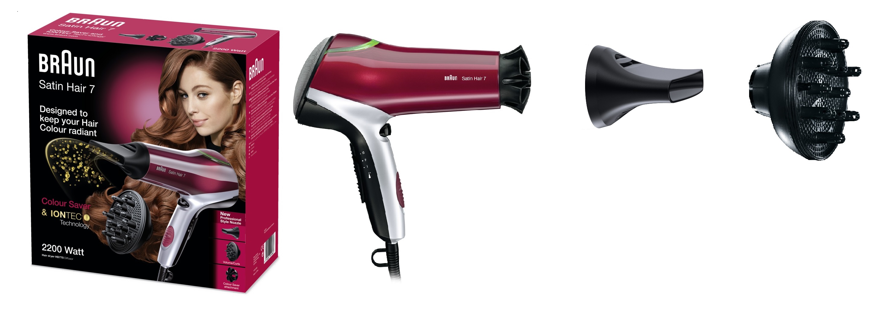 BRAUN Satin Hair 7 - Sušič Ionic HD 770 Colour - Fén na vlasy | Alza.sk